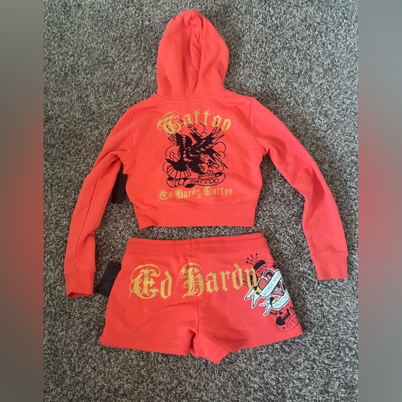 Ed Hardy | Shorts | Ed Hardy Short Set | Poshmark